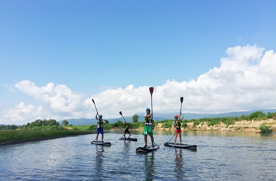 Stand Up Paddle Tour in Chikuma River – Shin'etsu-Shizenkyo Activity Center
